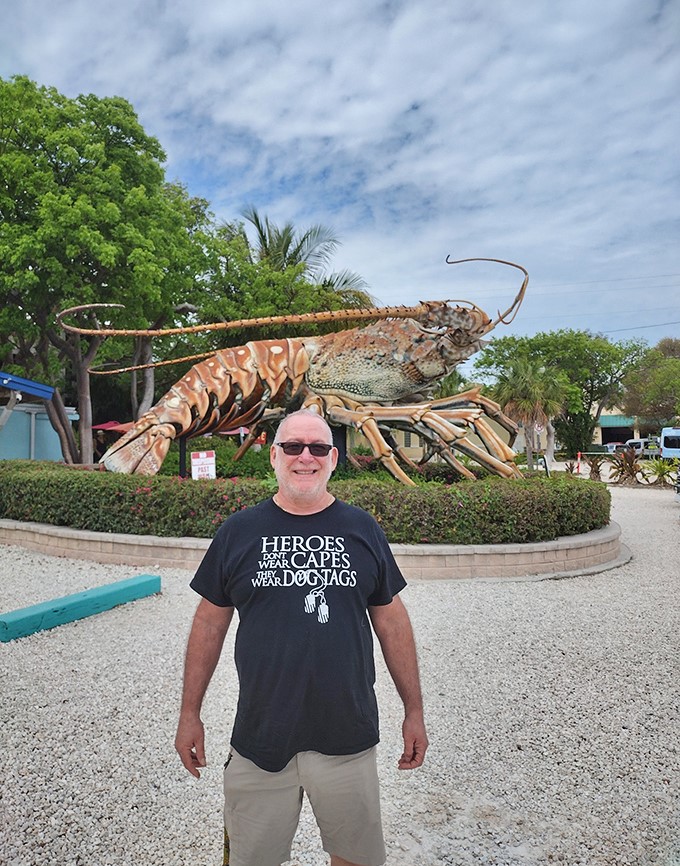 "I came for the beaches but stayed for the giant lobster" &ndash; a common sentiment among visitors discovering this Keys roadside wonder.