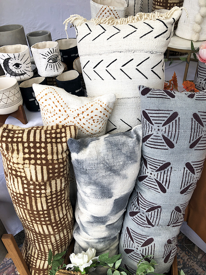 Pillows with personality! These aren't your grandmother's throw cushions&mdash;unless your grandmother was secretly a textile artist with impeccable taste.