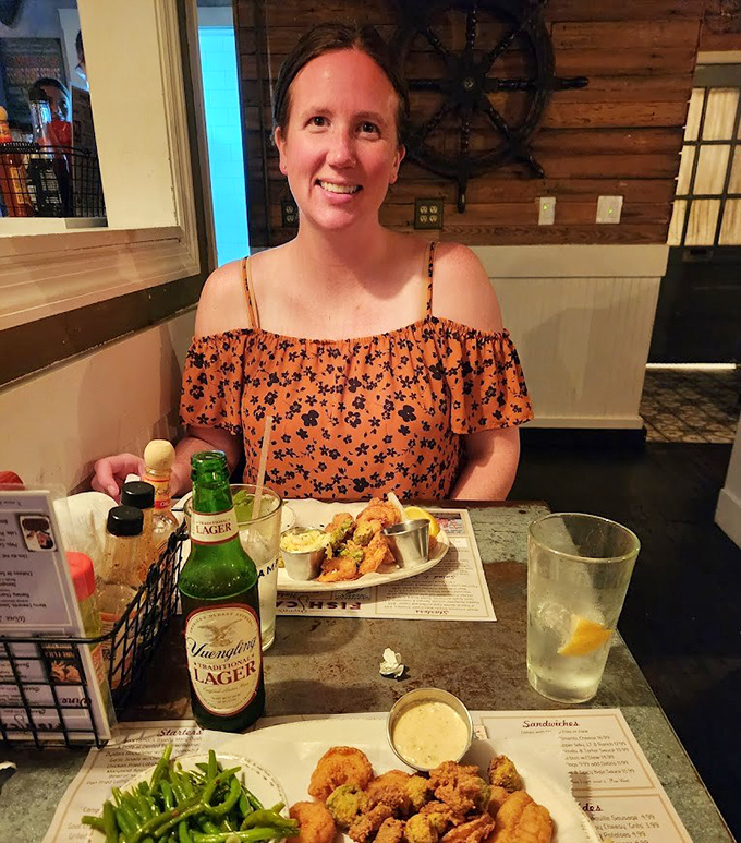 When your dinner looks this good, even strangers become friends. Nothing builds community faster than the shared anticipation of amazing seafood.