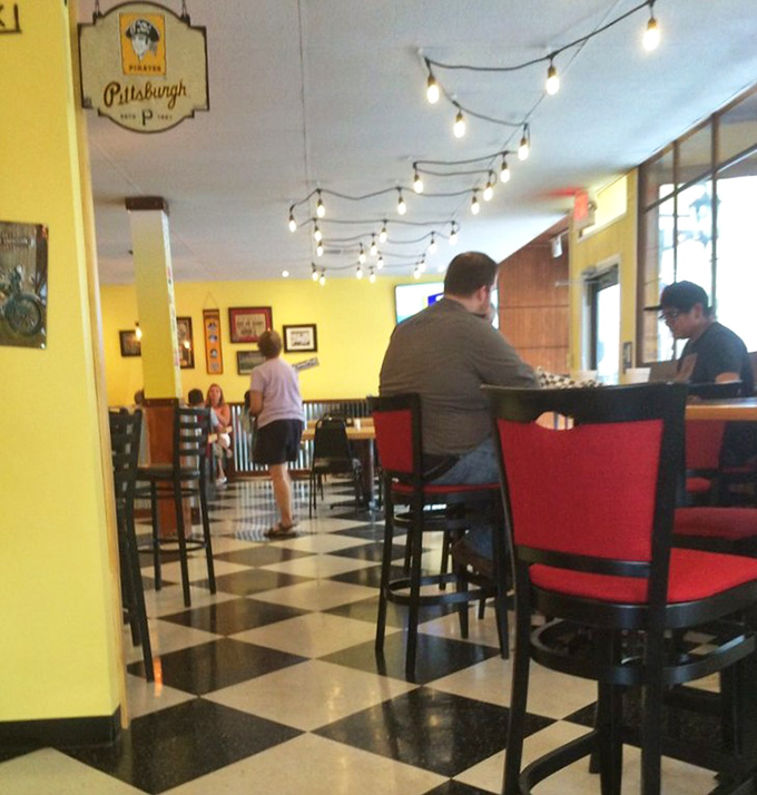 The dining area feels like the barbecue joint of your dreams&mdash;casual enough for a Tuesday lunch, special enough for celebrating life's victories.