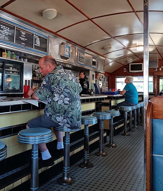 The counter at Miss Portland isn't just seating &ndash; it's front-row tickets to the greatest show on earth: American diner culture in full swing.
