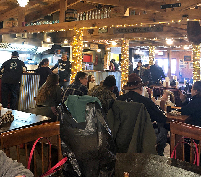 The packed dining room tells the story better than words&mdash;when people willingly wait in line at 9,000 feet elevation, something magical is happening in that smoker.