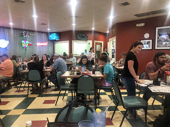 The true soundtrack of great Louisiana dining: the happy murmur of satisfied customers plotting their next visit before finishing their first.