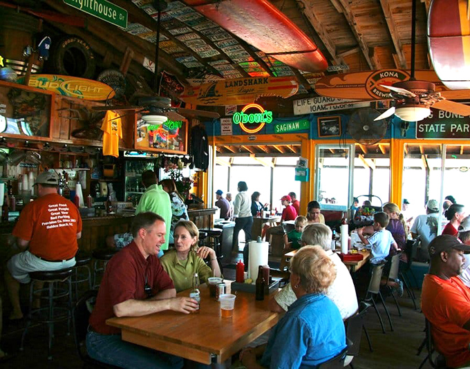 The dining room buzzes with the happy hum of people who've discovered what locals have known for years &ndash; authenticity tastes better than pretense.