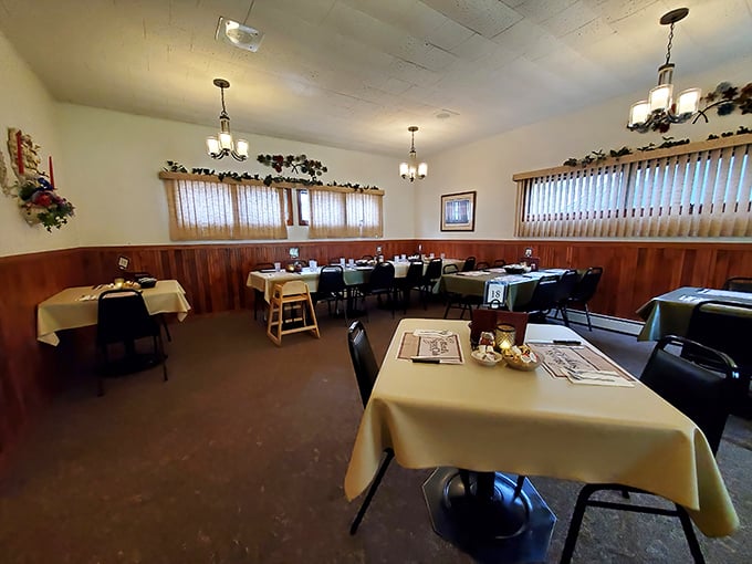 The dining room where memories are made&mdash;simple, comfortable, and ready for celebrations from first dates to golden anniversaries.