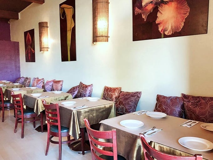 The dining area feels like being invited to someone's stylish living room in Singapore&mdash;if that living room happened to serve the best food in town.