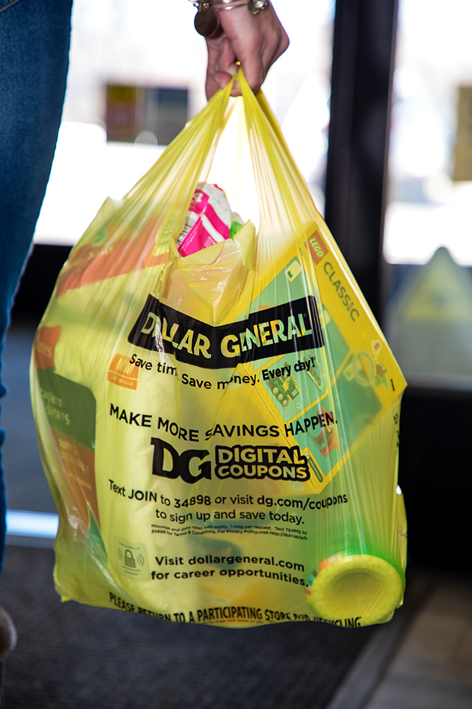 The iconic yellow bag&mdash;both trophy and evidence of your shopping adventure&mdash;filled with treasures that somehow started as "just picking up one thing."
