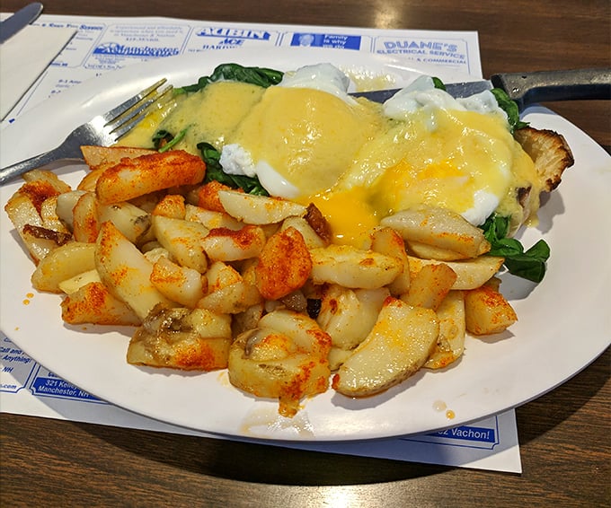 Eggs Florentine that proves spinach isn't just what made Popeye strong&mdash;it's what makes breakfast extraordinary.