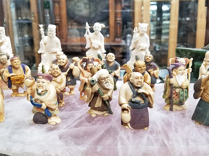 These aren't just figurines; they're tiny ambassadors from distant cultures, each with a silent story to tell.