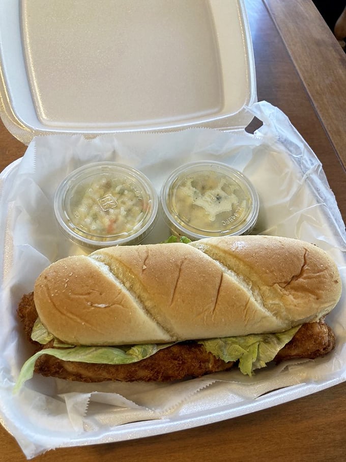 A fish sandwich that would make coastal elites rethink their snobbery about Midwest seafood. Simple, honest, and absolutely delicious.