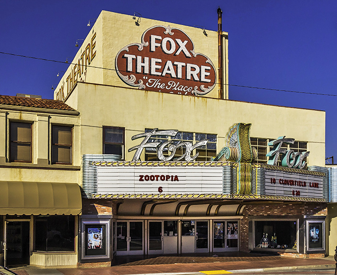 The Fox Theatre's neon glow has been lighting up Taft evenings since before streaming services made us forget the magic of shared movie experiences.