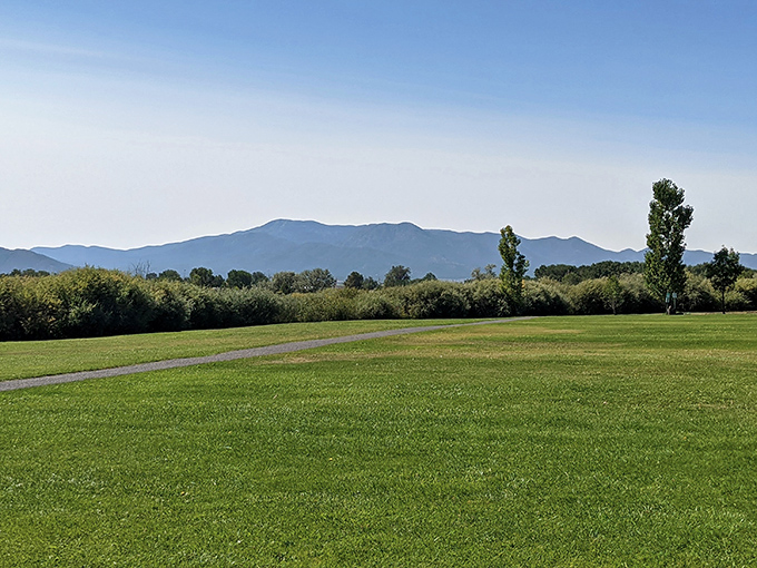 Fred Baca Park offers mountain views that make even mediocre golfers feel like champions. The worst swing still comes with a million-dollar backdrop.