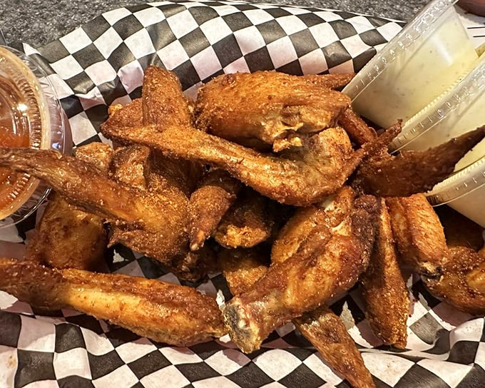 Wings that make you question every other wing you've ever eaten. Smoke-infused, spice-dusted, and ready for their close-up.