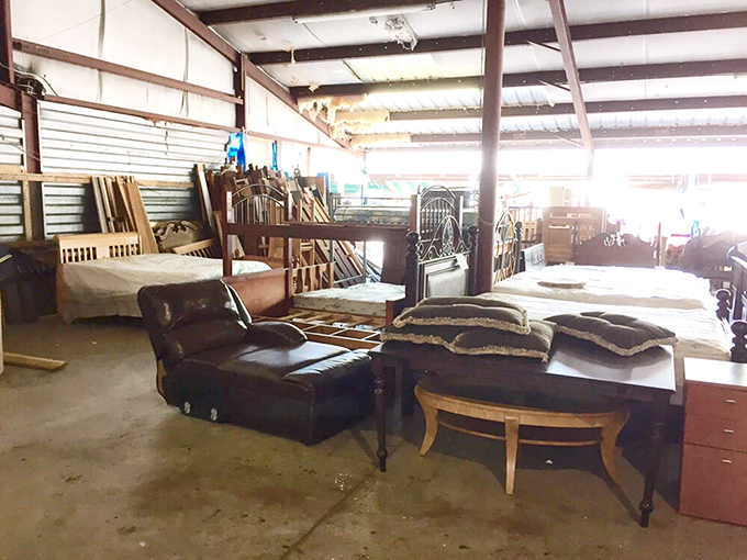 Furniture with stories to tell. Each piece sits patiently, hoping you'll be the one to give it a second act in your living room drama.