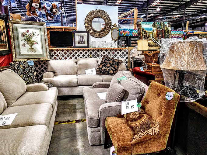 Not your big-box furniture showroom—these lived-in couches and chairs come with stories built in, no assembly required.