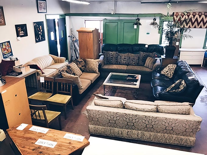 Living room vignettes that make you wonder why anyone pays retail for furniture ever again.