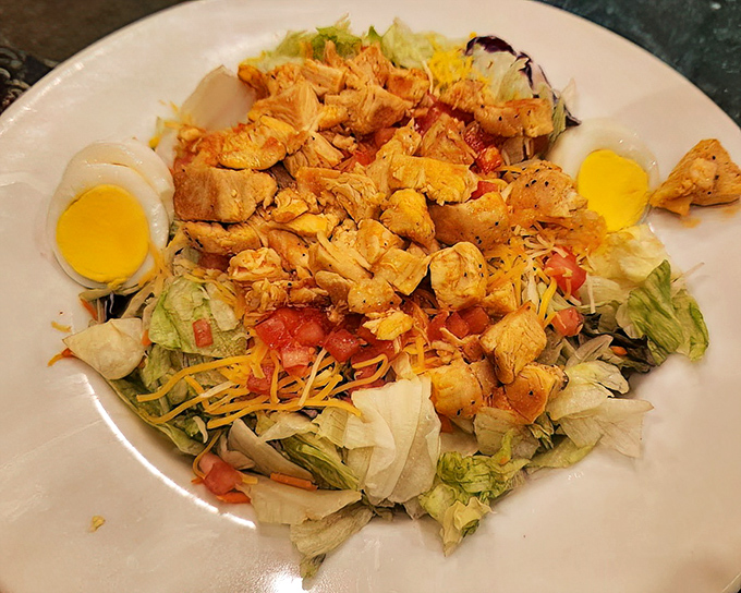 A chicken salad that makes eating healthy feel like cheating &ndash; proof that "salad" and "satisfaction" can exist in the same sentence.