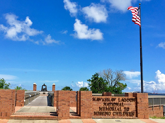 Hawkshaw Lagoon Memorial Park offers a poignant reminder that Pensacola's beauty runs deeper than its beaches, with quiet spaces for reflection amid coastal breezes.
