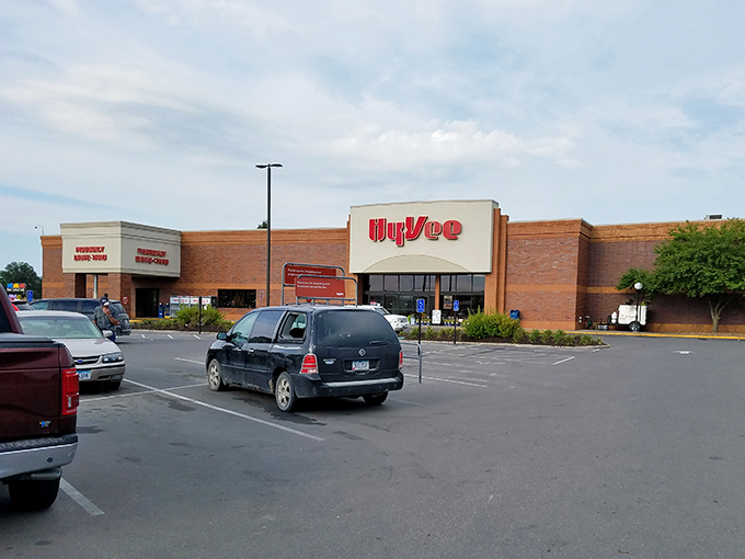 The local Hy-Vee isn't just a grocery store &ndash; it's where your Social Security check buys enough to keep both your pantry and savings account full.
