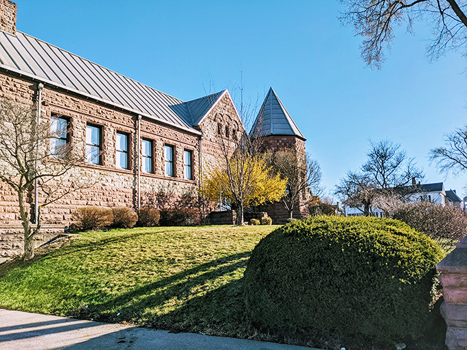 This stunning stone library proves that knowledge and architectural beauty aren't mutually exclusive concepts in small cities.