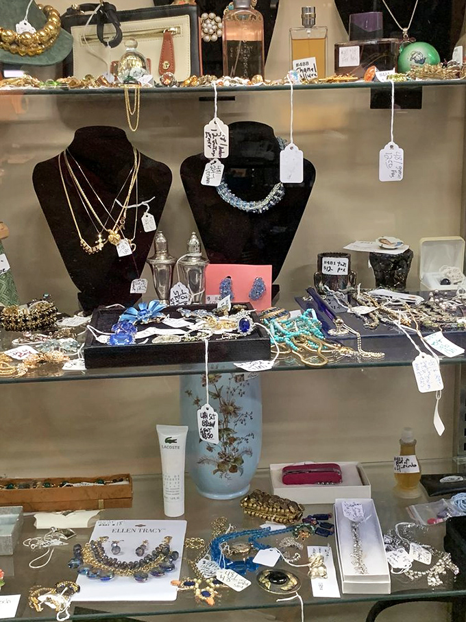 Jewelry that's outlived trends and survived decades. Each necklace and bracelet waiting for its second (or fifth) chance to shine.