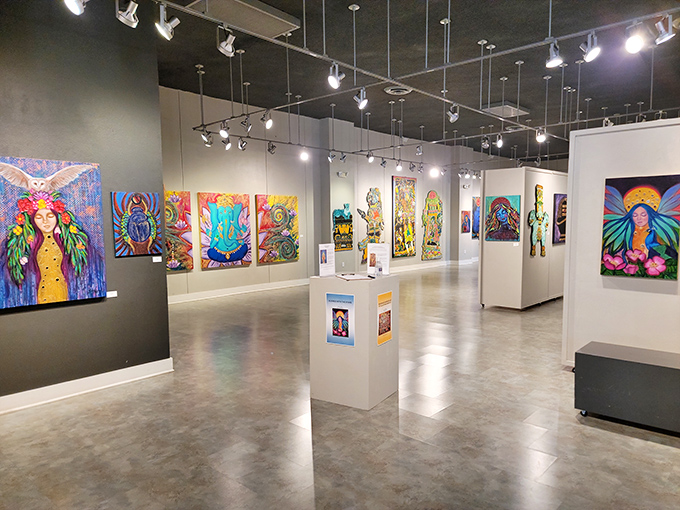 The Kerr Arts & Cultural Center proves that creativity thrives in small towns, offering gallery experiences without big-city price tags.