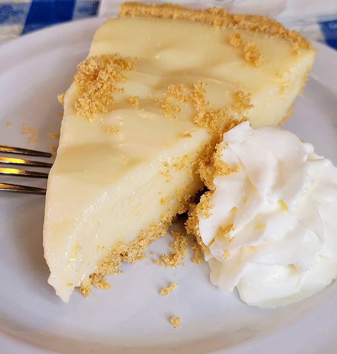 Key lime pie that strikes the perfect balance between sweet and tart&mdash;Florida sunshine transformed into dessert form.