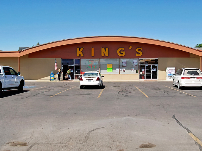 King's distinctive curved roofline makes it an architectural standout in Rupert, where form follows function with a touch of mid-century flair.