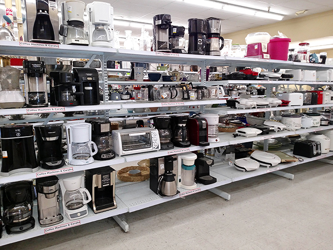 Coffee makers, toasters, waffle irons&mdash;an army of kitchen appliances standing at attention, ready for their next deployment.