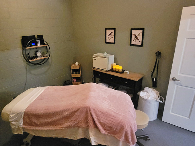Small-town massage therapy offering big-city relaxation without the stress of actually being in a big city.