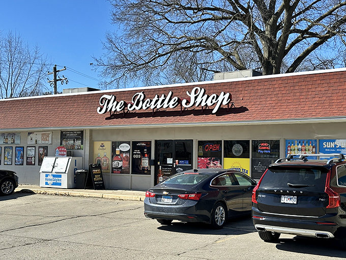The Bottle Shop stands as testament to Lebanon's practical side &ndash; even historic towns need somewhere to stock up for weekend gatherings.