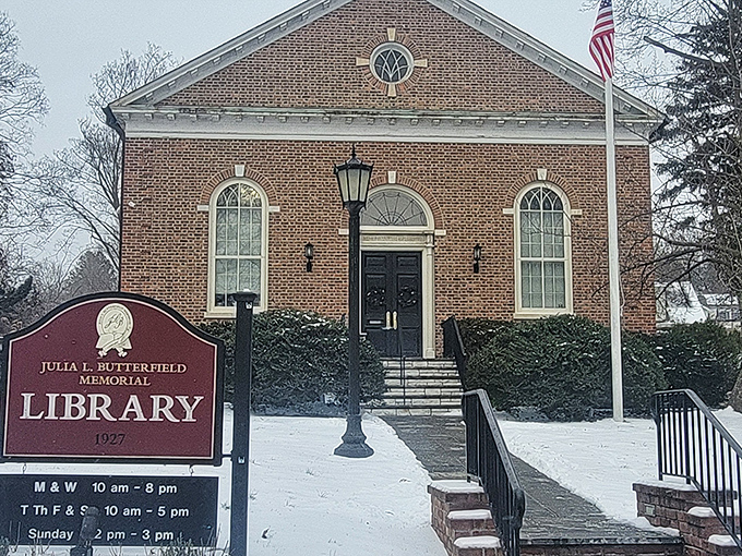 The Julia L. Butterfield Memorial Library isn't just about books&mdash;it's architectural eye candy with a side of knowledge.