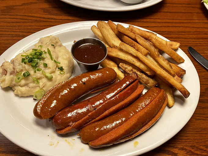 These sausages aren't just links; they're flavor bombs waiting to explode with juicy, smoky goodness on your unsuspecting taste buds.