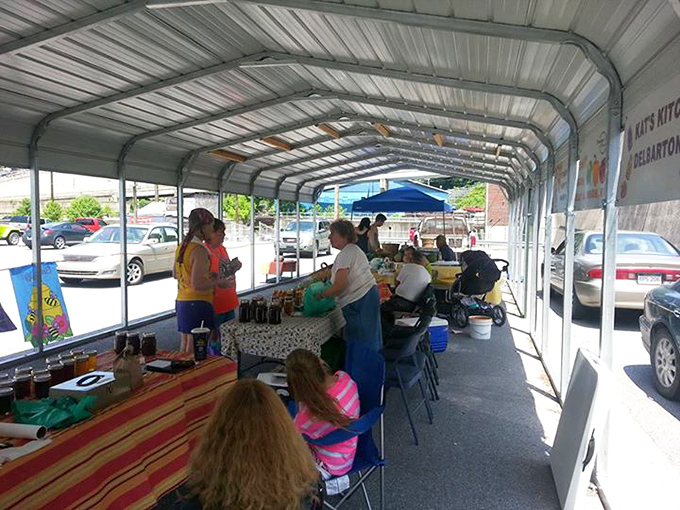 The farmers market&mdash;where conversations flow as freely as the local honey, and nobody's in too much of a hurry to share a recipe.
