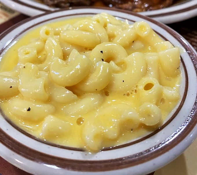 Mac and cheese this creamy and golden makes you understand why it's the universal comfort food of choice.
