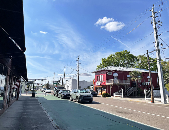 Main Street Titusville offers that increasingly rare sight: locally-owned businesses where the owner might actually be behind the counter.