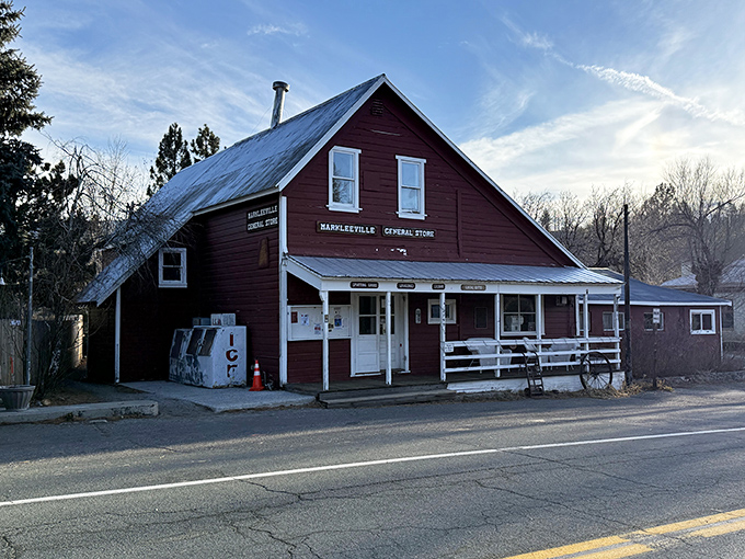 The Markleeville General Store hasn't changed much since the gold rush days, and that's precisely the point.