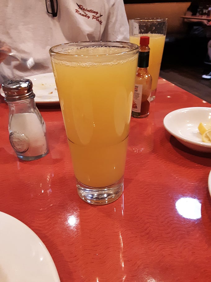 Sunshine in a glass. This mimosa isn't just a drink&mdash;it's permission to start your day with bubbles and zero judgment.