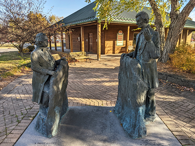 These bronze figures commemorate Lincoln's connection to Charleston &ndash; history you can experience without the admission fees of bigger tourist traps.