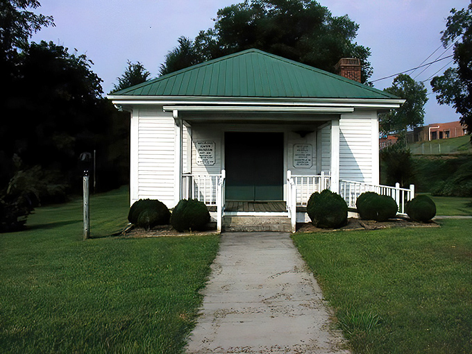 This little white building with its welcoming porch might be small, but it holds big pieces of Elkin's rich history.
