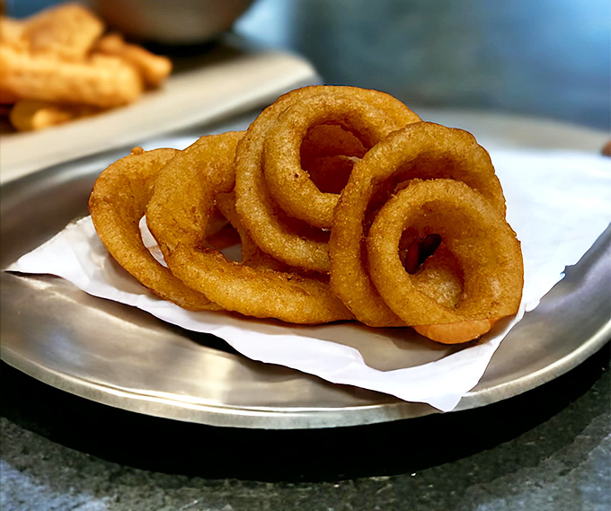Onion rings with the perfect crunch-to-softness ratio&mdash;the kind that make you forget you're eating a vegetable.