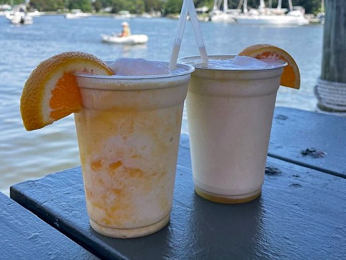 Waterfront views and creamsicle-inspired drinks&mdash;name a more perfect summer combo. I'll wait. (Spoiler alert: you can't.)