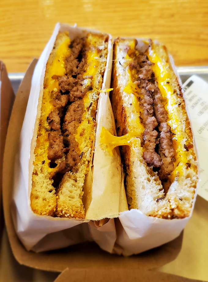 The humble patty melt: proof that sometimes the classics need no improvement. That melted cheese is practically winking at you.