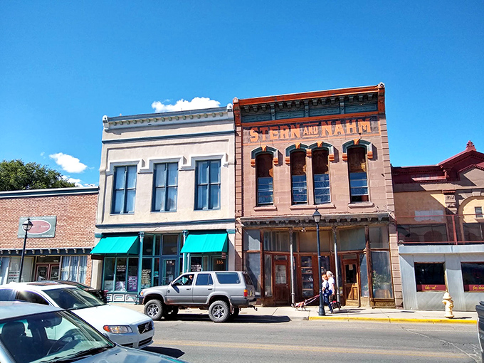 Downtown sidewalks welcome leisurely strolls where you can actually look up at buildings instead of dodging aggressive crowds and scooters.