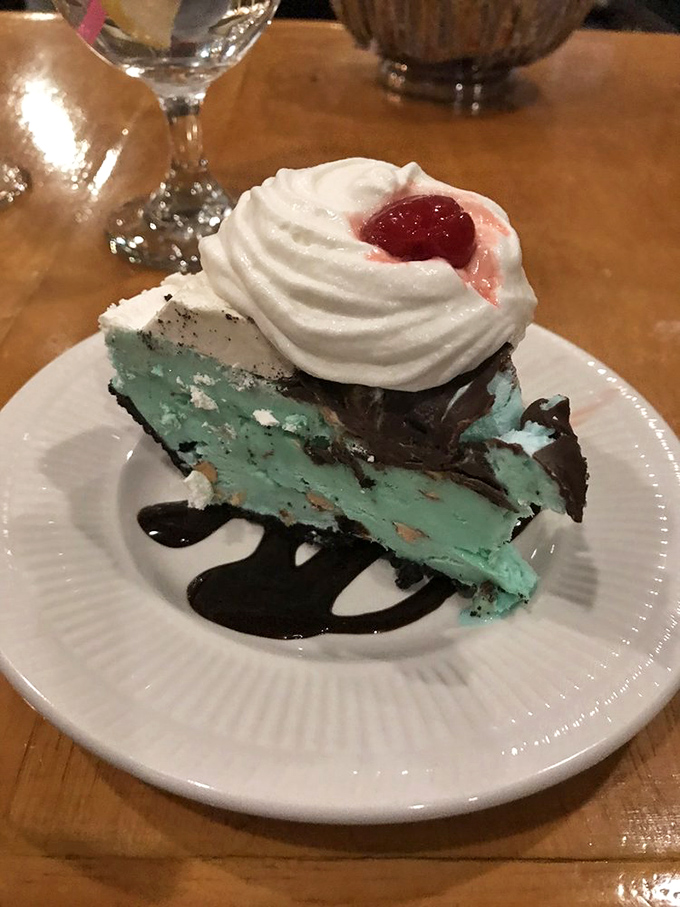 This isn't just dessert &ndash; it's a blue-hued fantasy topped with whipped cream that makes you wonder why all pies don't dress up for special occasions. 