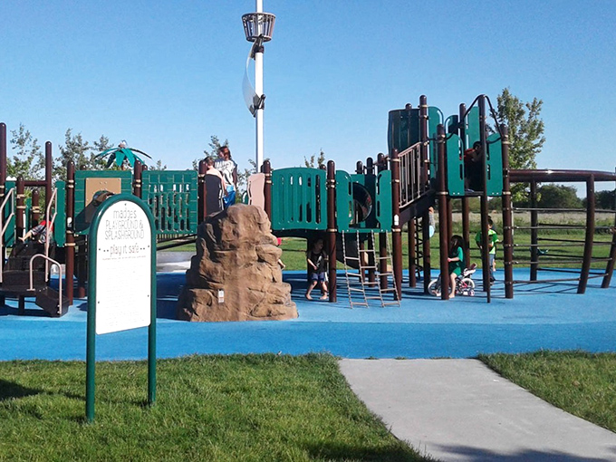 This isn't just a playground &ndash; it's an architectural marvel of slides, bridges, and climbing structures that puts your childhood swingset to shame.