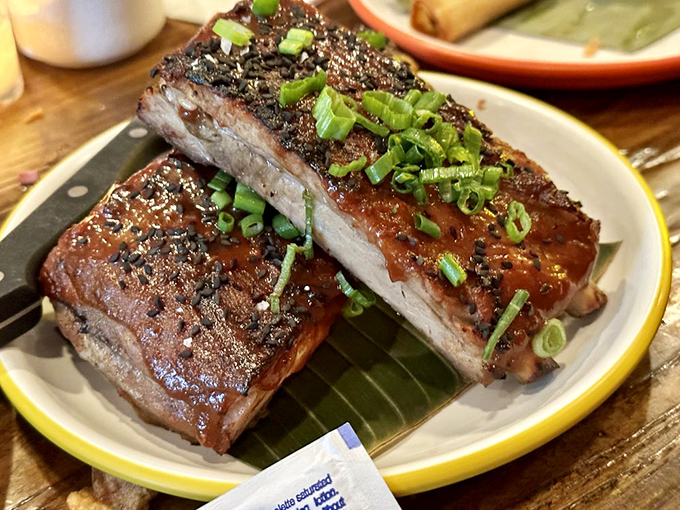 These BBQ ribs aren't just cooked&mdash;they're coaxed into deliciousness, with a glaze so good you'll be tempted to lick your neighbor's plate.