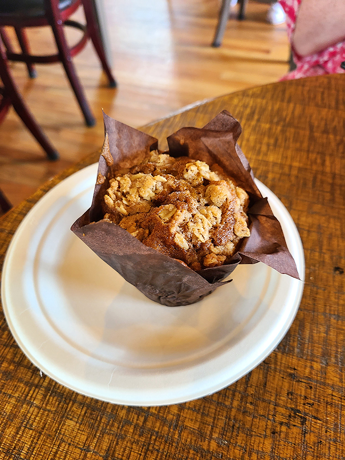 This muffin doesn't just rise&mdash;it soars. The streusel topping is the crown jewel in this handheld breakfast masterpiece.