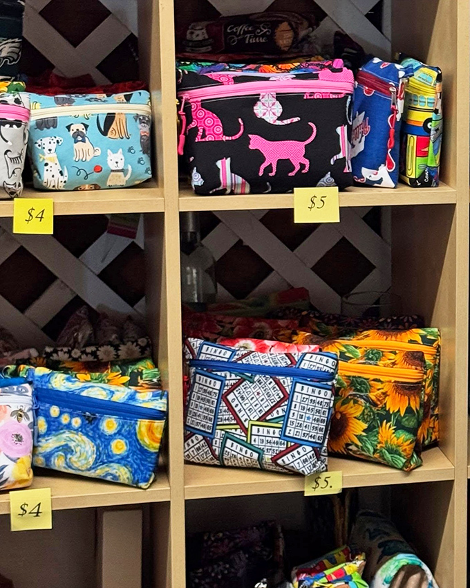 Pouches with personality &ndash; from Van Gogh's Starry Night to bingo cards, these zippered treasures prove functional items don't have to be boring.