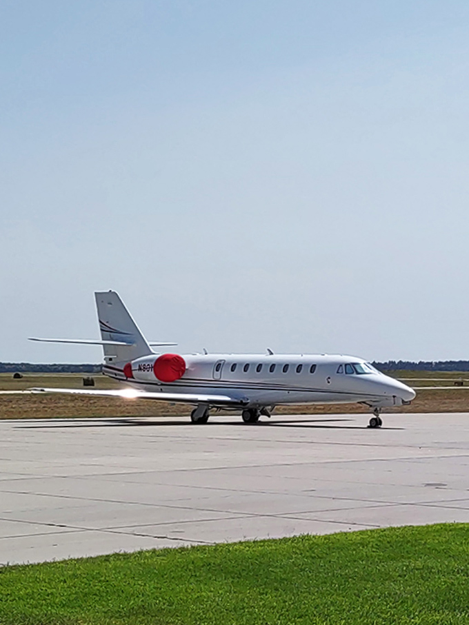 Private jets occasionally grace Valentine's runway&mdash;proof that even the well-heeled seek out this unpretentious corner of the Sandhills.